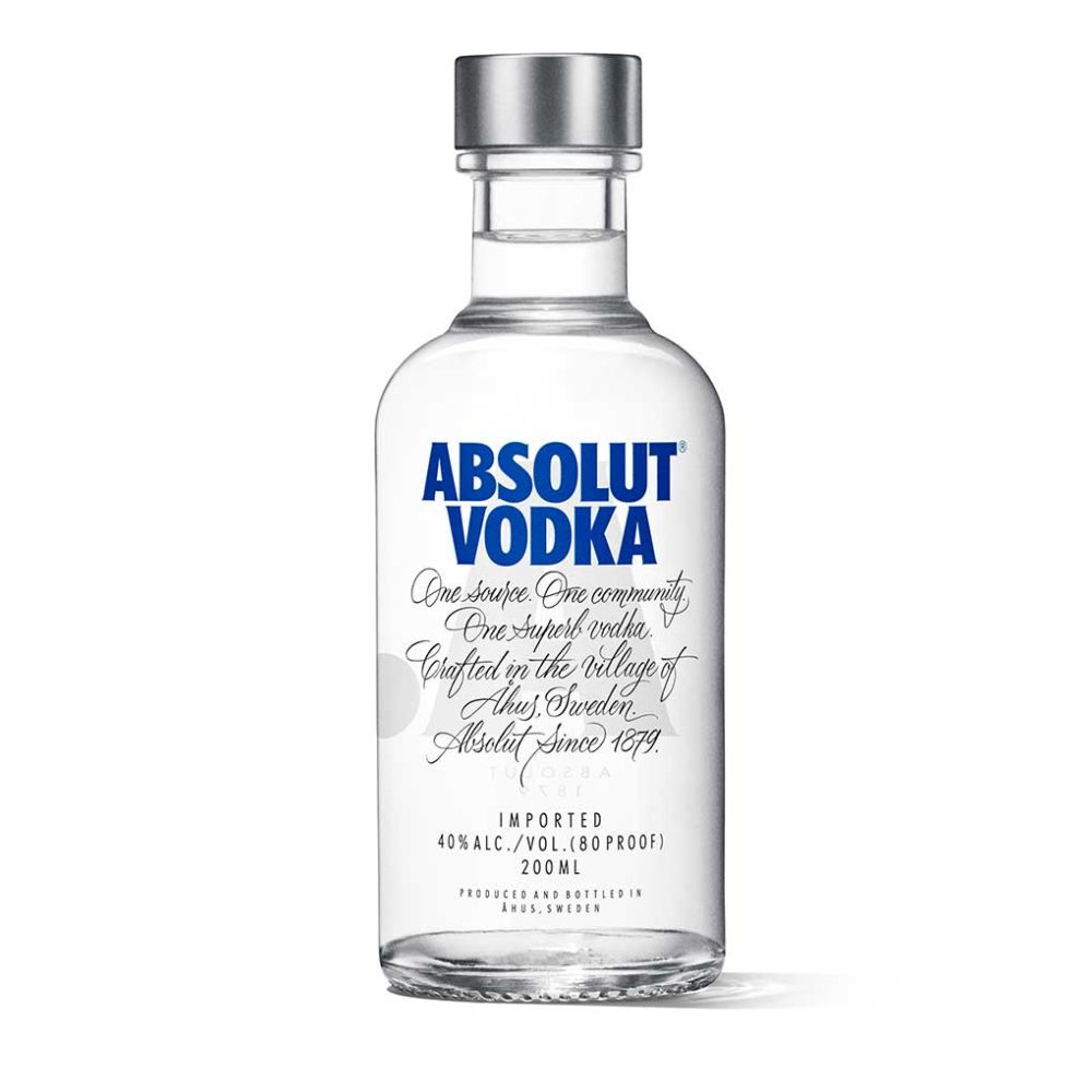 Absolut Original Vodka 20cl | Perth Airport Duty Free | Perth Airport ...