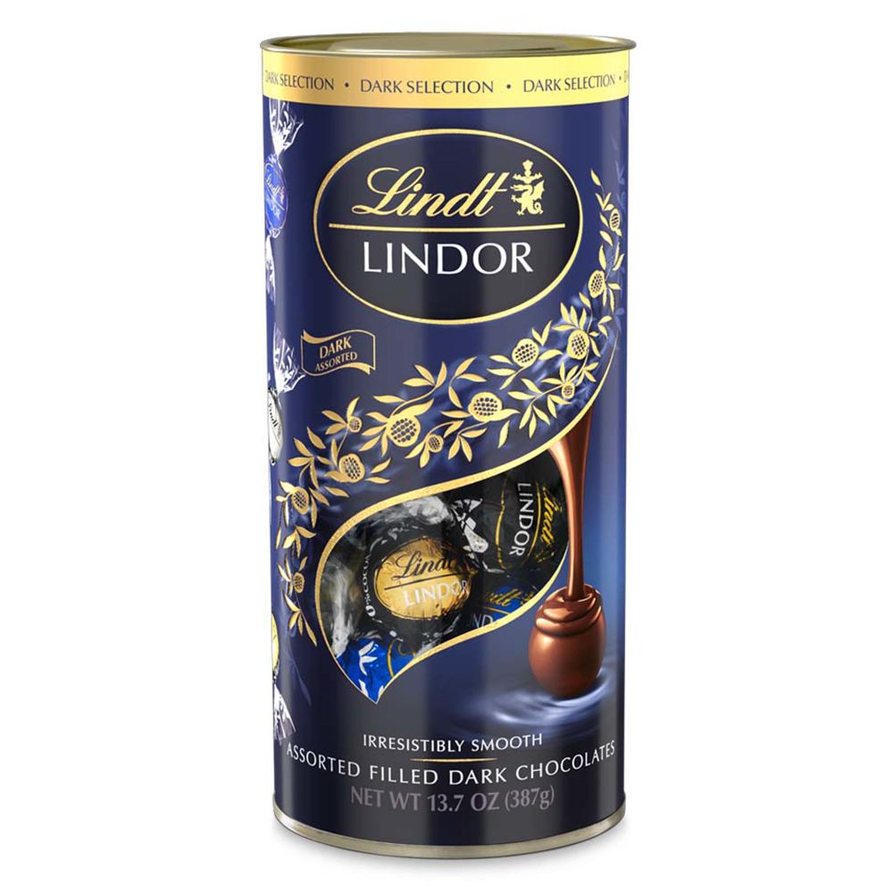 Lindt Lindor Tube Dark Selection 387g | Perth Airport Digital Marketplace