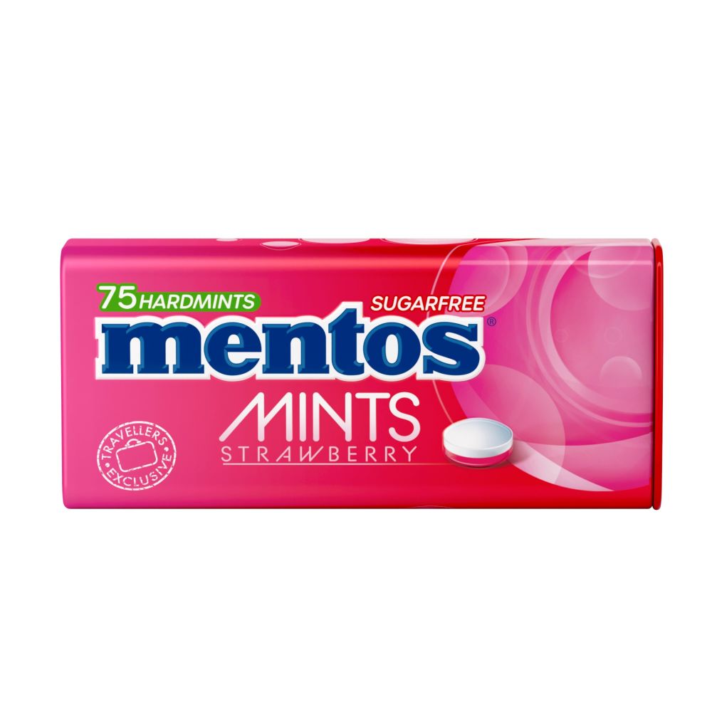 Mentos Mints Strawberry 52.50g | Perth Airport Digital Marketplace
